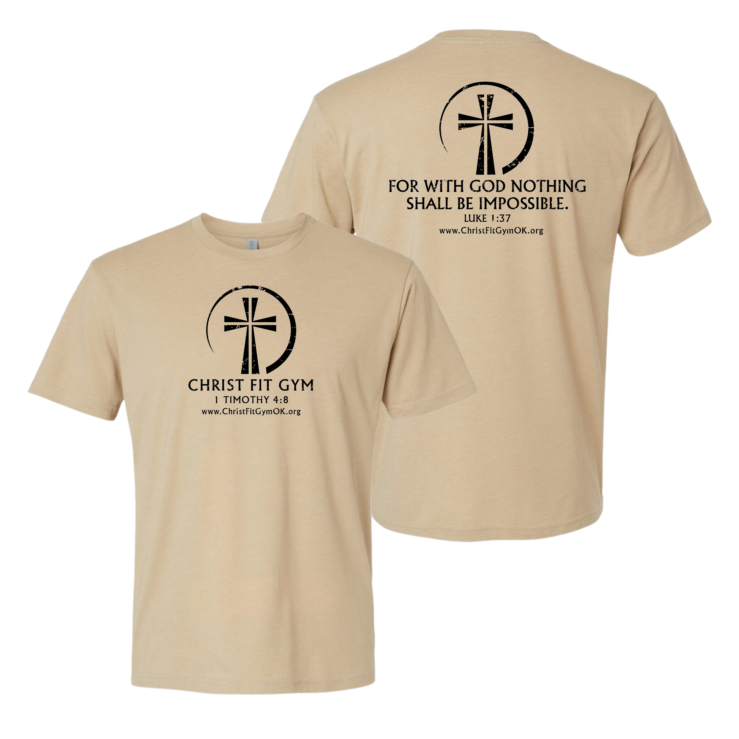 Christ Fit Gym - Luke 1:37 – PRNT.co